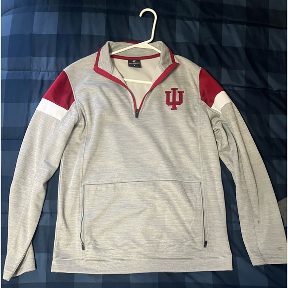 Jackets & Coats | Vintage Adult Small Iu Quarter Zip Jacket | Poshmark